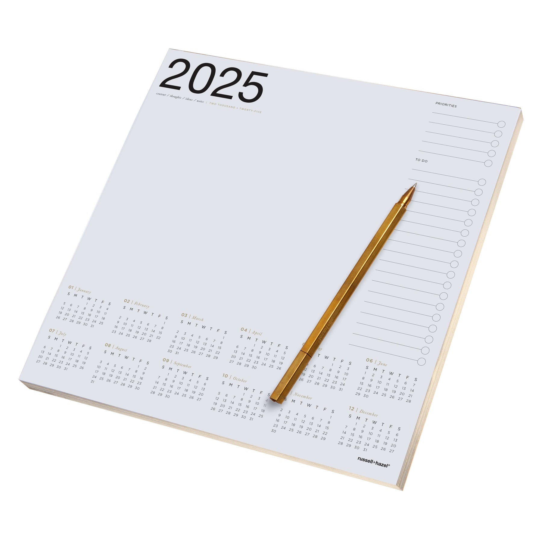 Note Taking: notebooks, notepads, and more | russell+hazel
