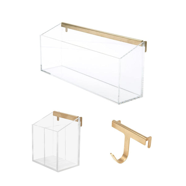Acrylic Wall Accessories 3 Piece Bundle | russell+hazel
