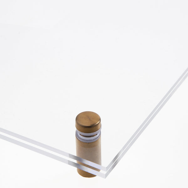 Clear Acrylic Wall Picture Frame, 16" x 20", Includes Mounting Hardware ...