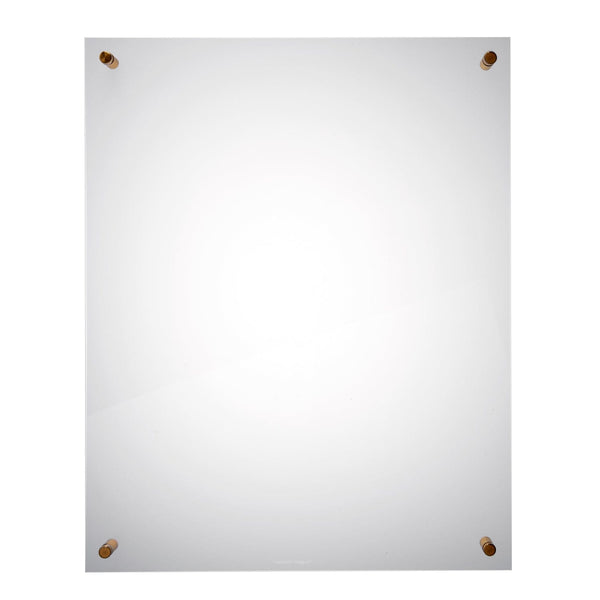Clear Acrylic Wall Picture Frame, 16" x 20", Includes Mounting Hardware ...