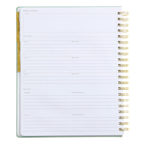 2025-2026 Weekly Planner - Dew Bookcloth - Weekly Planner, July 2025 ...