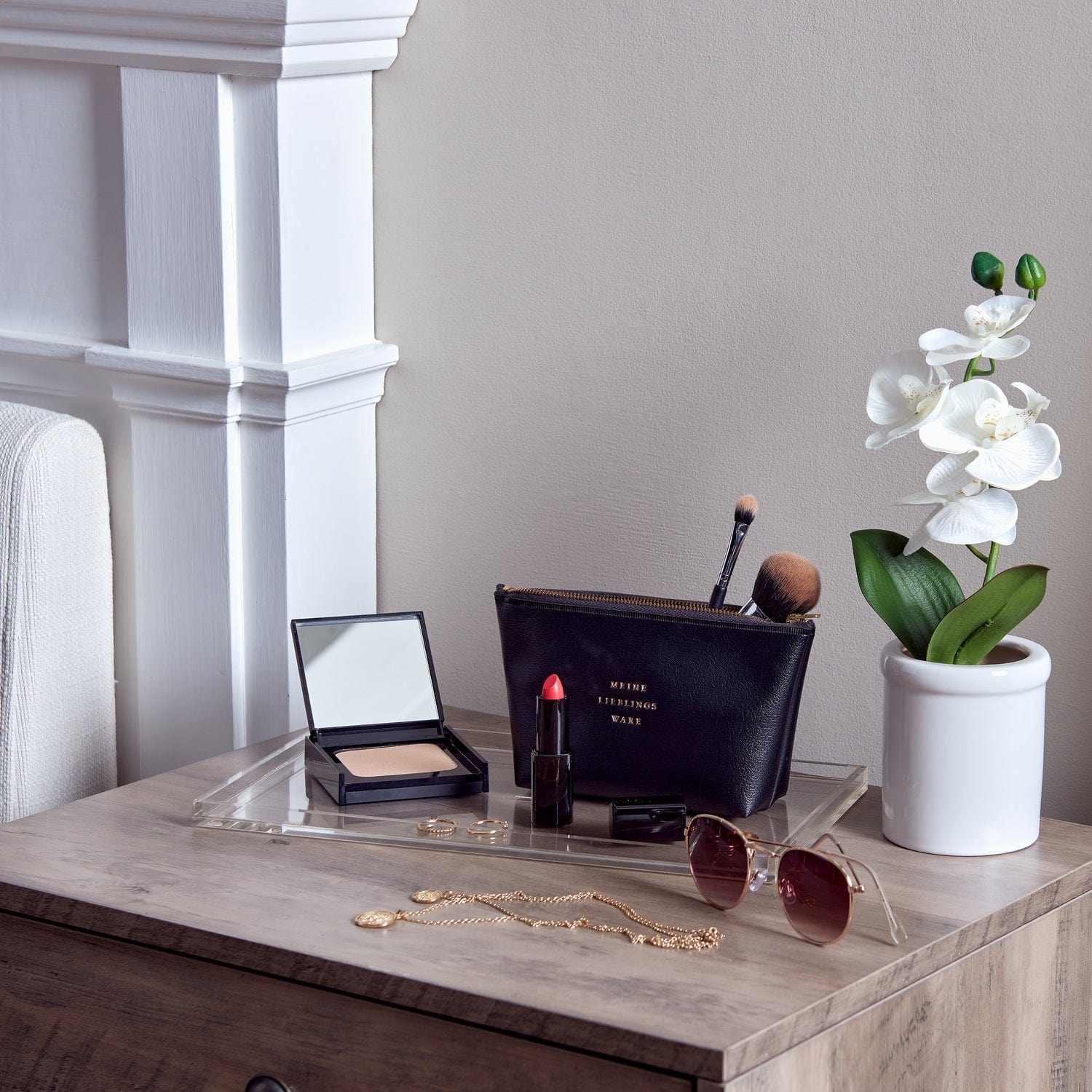 Clear Acrylic Stackable Desk Tray, 7" x 12" (31383) | russell+hazel