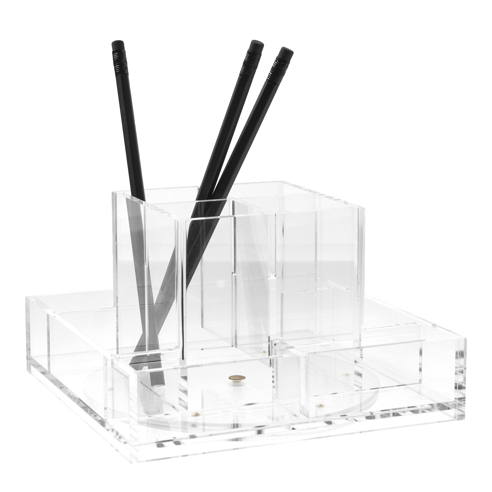 Clear Acrylic Carousel, 7 x 7 x 4.25" (93919) | russell+hazel
