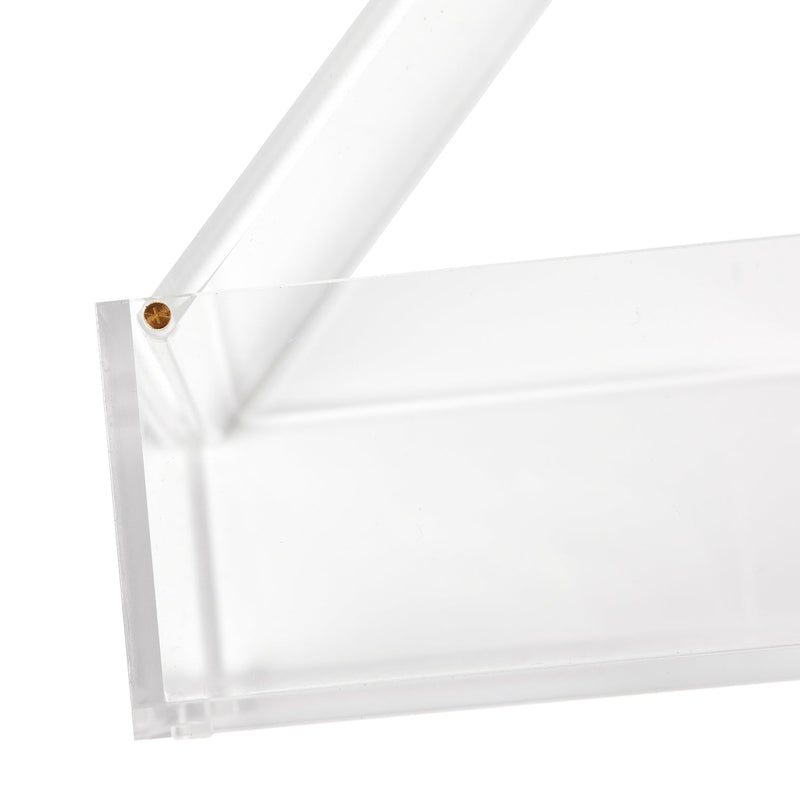 Clear Acrylic Flip Box - Medium 9.5" x 6.5" x 2.5" (98147) | russell+hazel