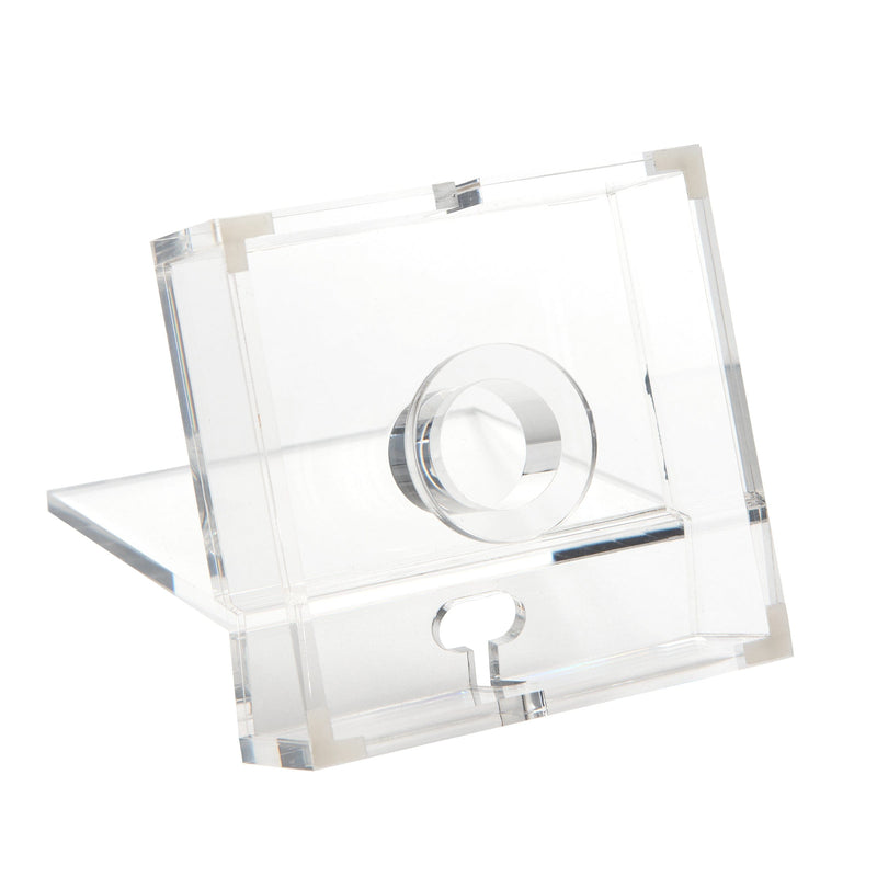 Clear Acrylic Universal Phone Stand with Charging Cord Manager, 4" x 4 ...