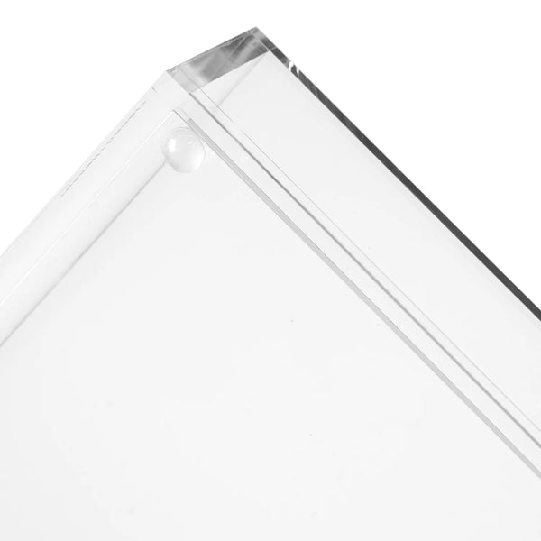 Clear Acrylic 16" x 16" Square Tray with Handles, Mobile Work Station ...