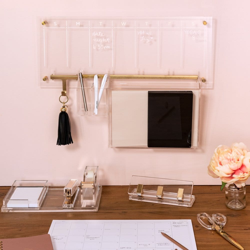 Rail System: Wall organizer and accessories | russell+hazel