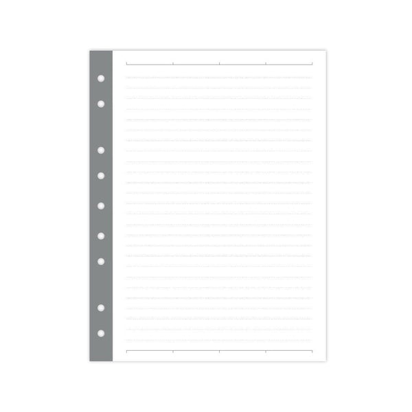 3 Ring Binders + Inserts: binders, inserts, paper, filler pages ...