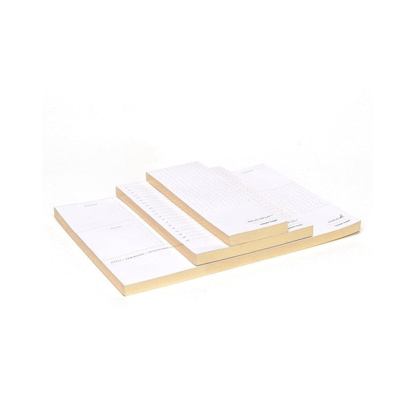 In Due Time Notepad Set, Varying Sizes (2.75" x 7", 5" x 7", 10" x 7 ...