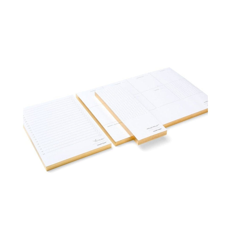 In Due Time Notepad Set, Varying Sizes (2.75" x 7", 5" x 7", 10" x 7 ...