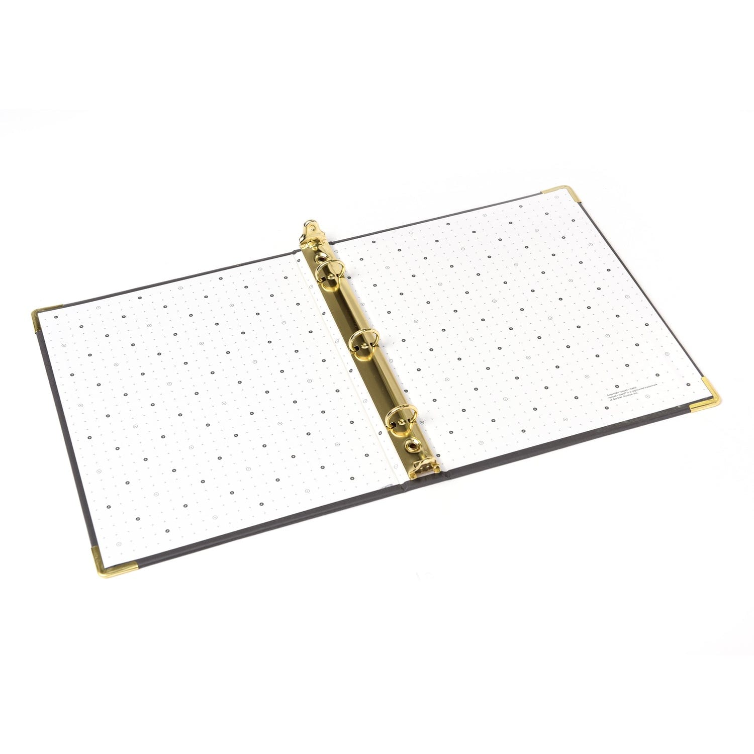 Mini 3-Ring Binder (7" x 9"), 0.5" Rings, Reinforced Metal Corners ...