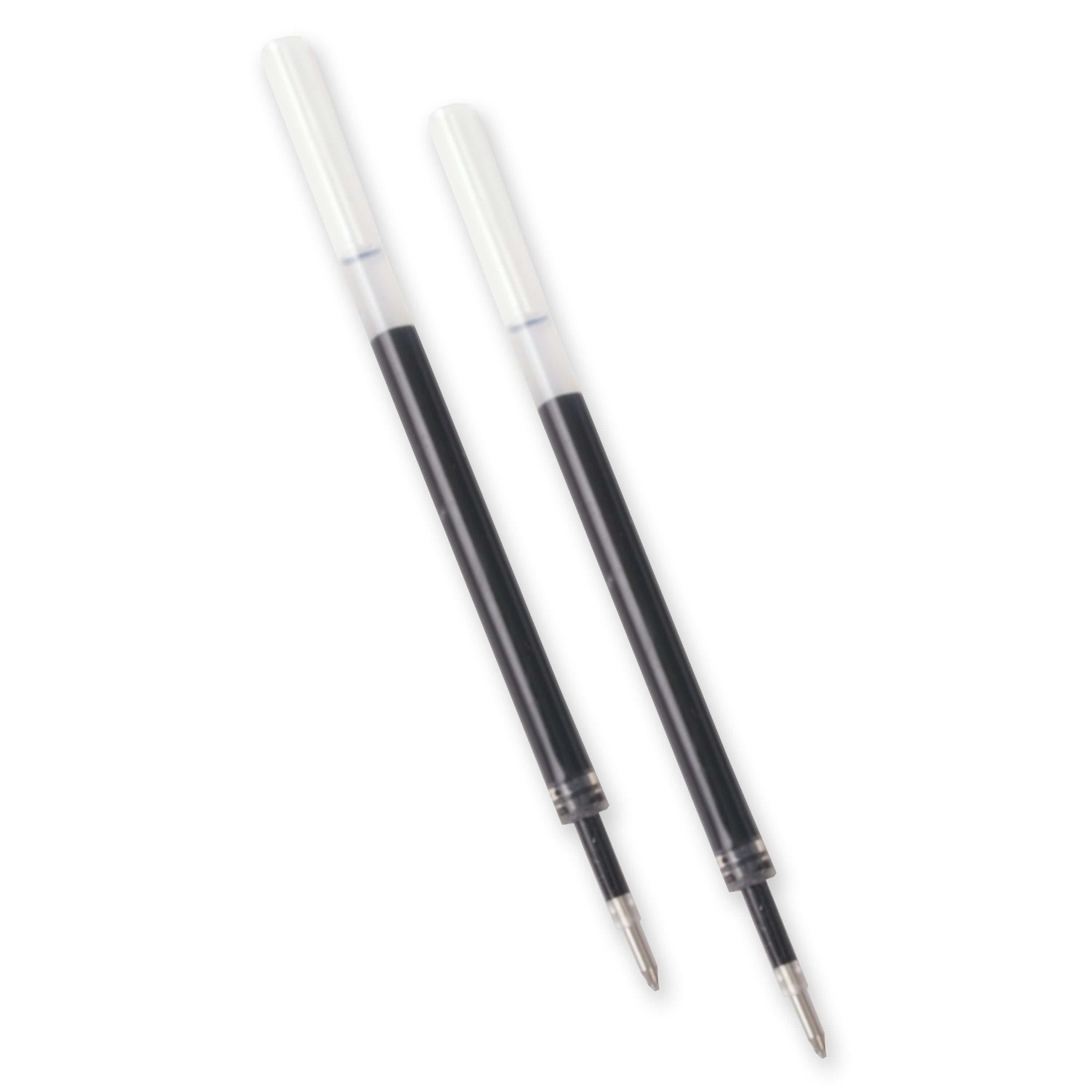 Rollerball Pen Refill, Extra Fine Point (0.5mm), Black Ink (26003 ...