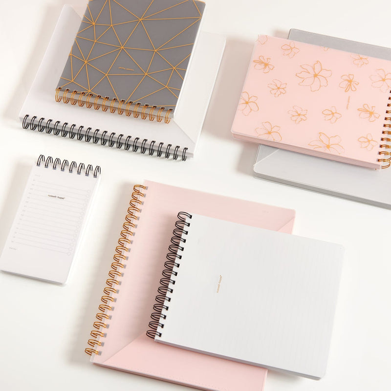 Poly Spiral Notebook, 9" x 11", 196 Pages (98 Sheets), College Ruled ...