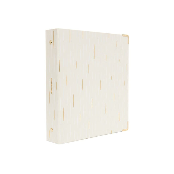 Mini 3-Ring Binder (8" x 9"), 1" Rings, Reinforced Metal Corners, Birr ...