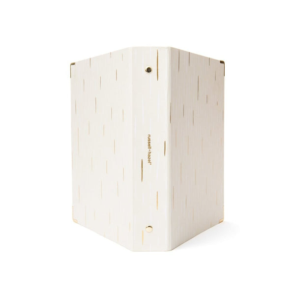 Mini 3-Ring Binder (8" x 9"), 1" Rings, Reinforced Metal Corners, Birr ...