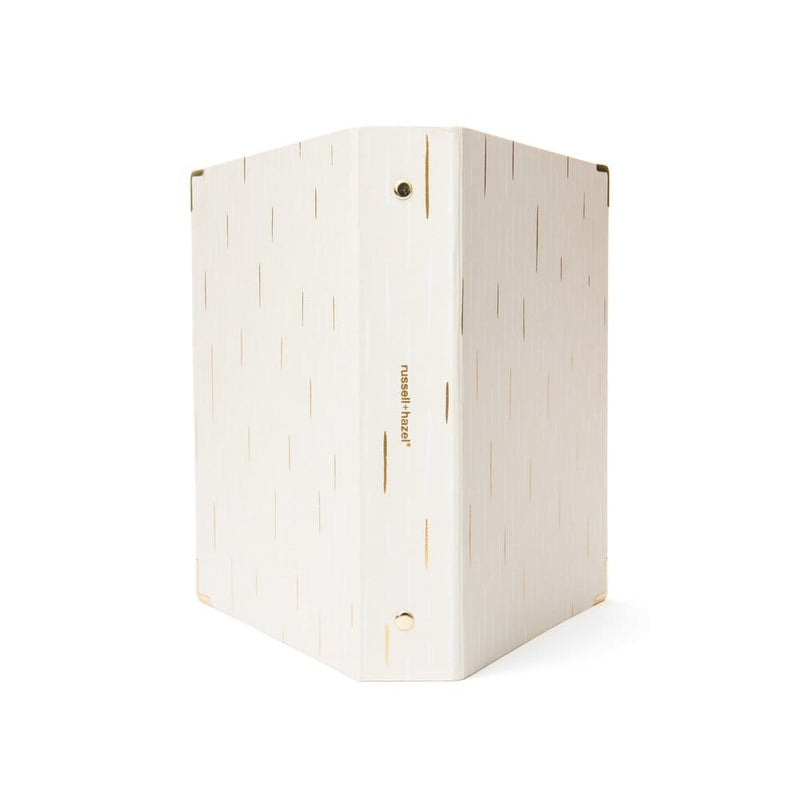 Mini 3-Ring Binder (8" x 9"), 1" Rings, Reinforced Metal Corners, Birr ...