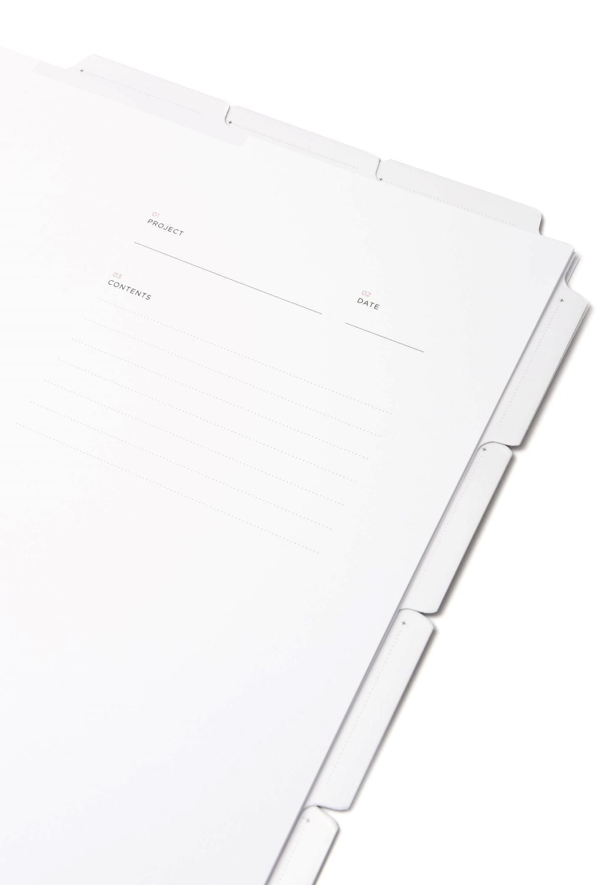 Tab Dividers Signature Binder Insert | russell+hazel