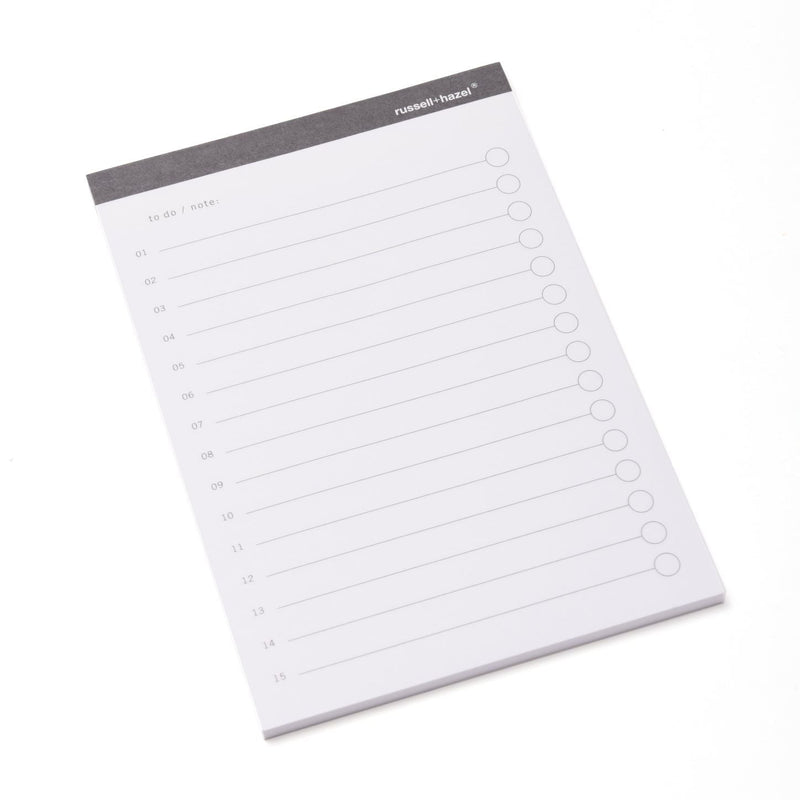 To Do Sticky Notes, 4" x 6", 50 Sheets/Pad, 3 Pads/Pack | russell+hazel