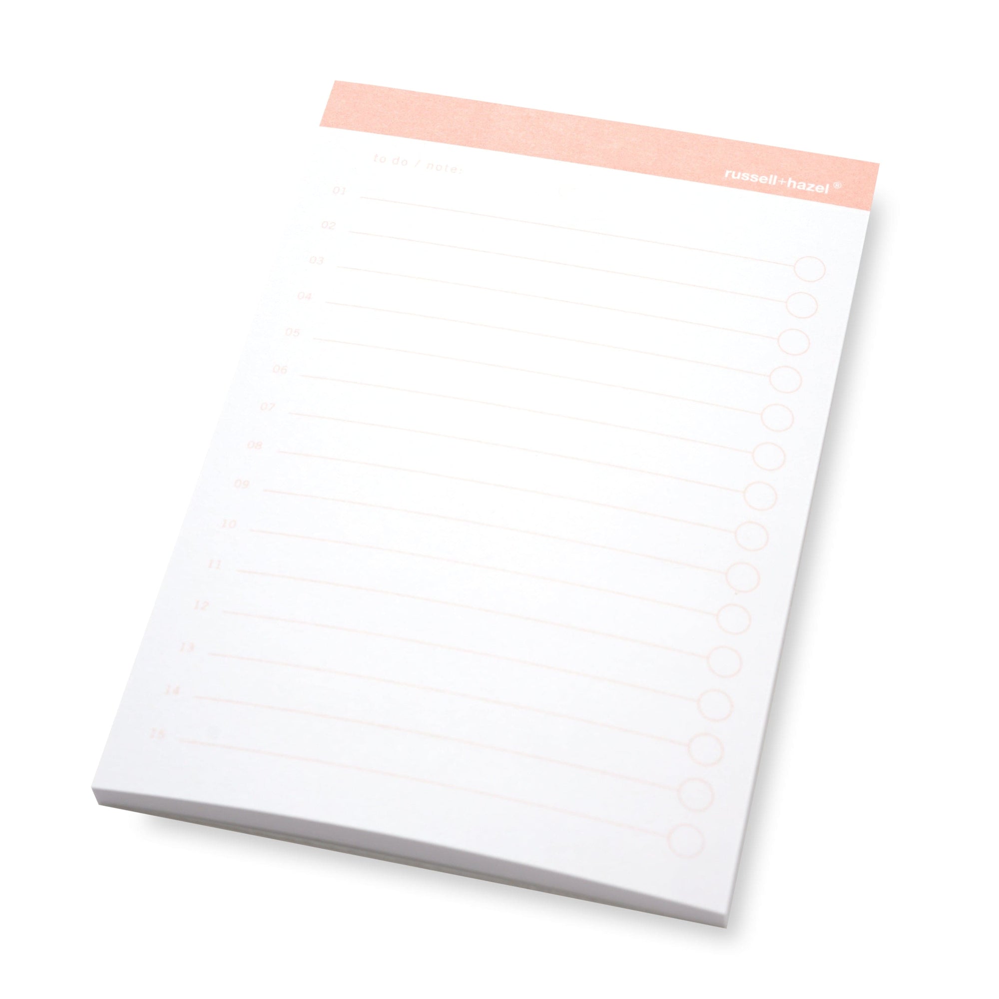 To Do Sticky Notes, 4" x 6", 50 Sheets/Pad, 3 Pads/Pack | russell+hazel