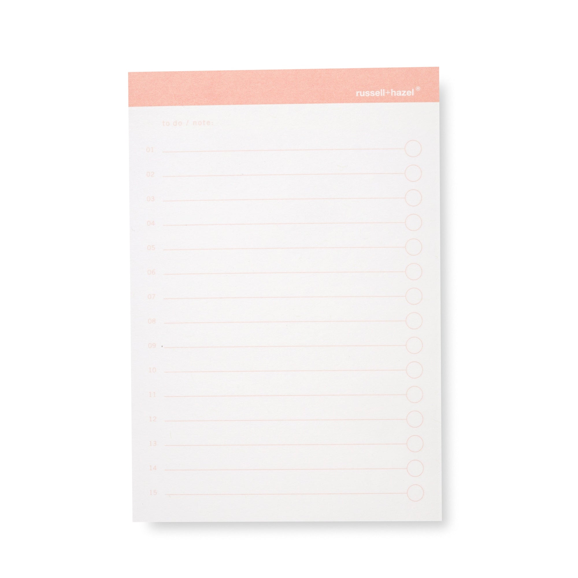 To Do Sticky Notes, 4" x 6", 50 Sheets/Pad, 3 Pads/Pack | russell+hazel