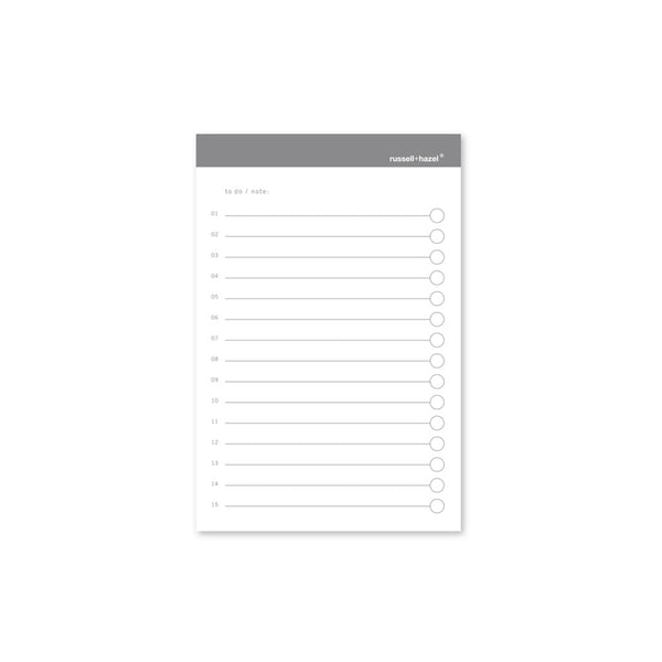 To Do Sticky Notes, 4" x 6", 50 Sheets/Pad, 3 Pads/Pack | russell+hazel